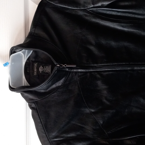 George | Jackets & Coats | George Leather Jacket | Poshmark